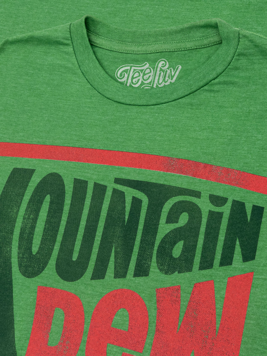 Mountain Dew Retro Logo T-Shirt - Green – Tee Luv