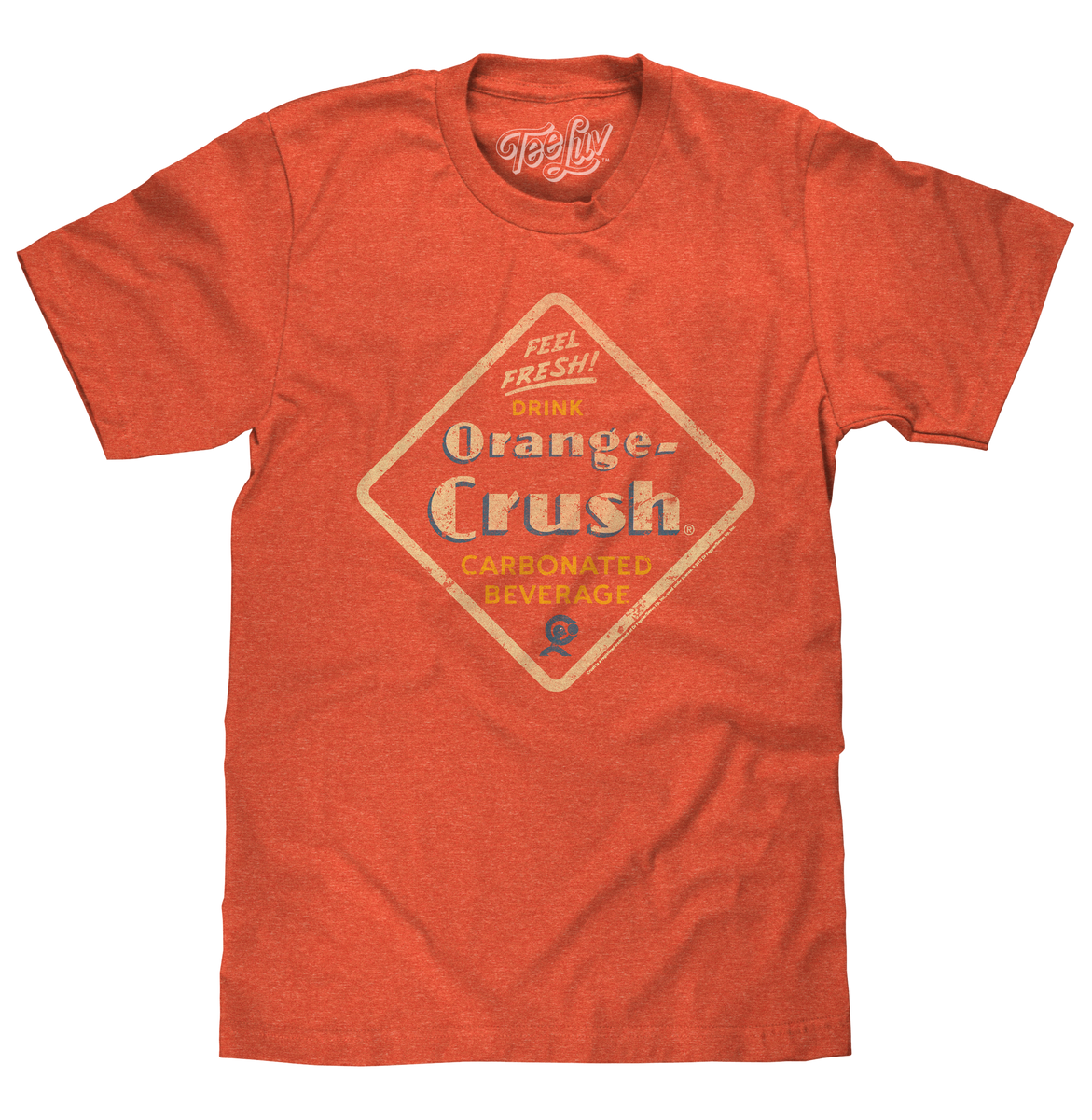 Orange Crush Feel Fresh T-Shirt - Orange – Tee Luv