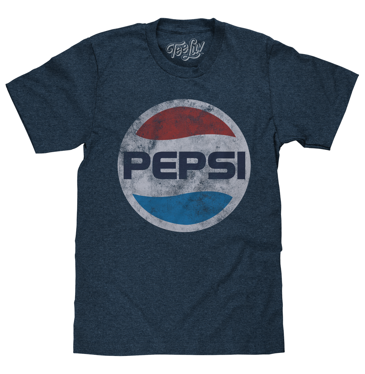 Pepsi Classic Logo T-Shirt - Navy – Tee Luv