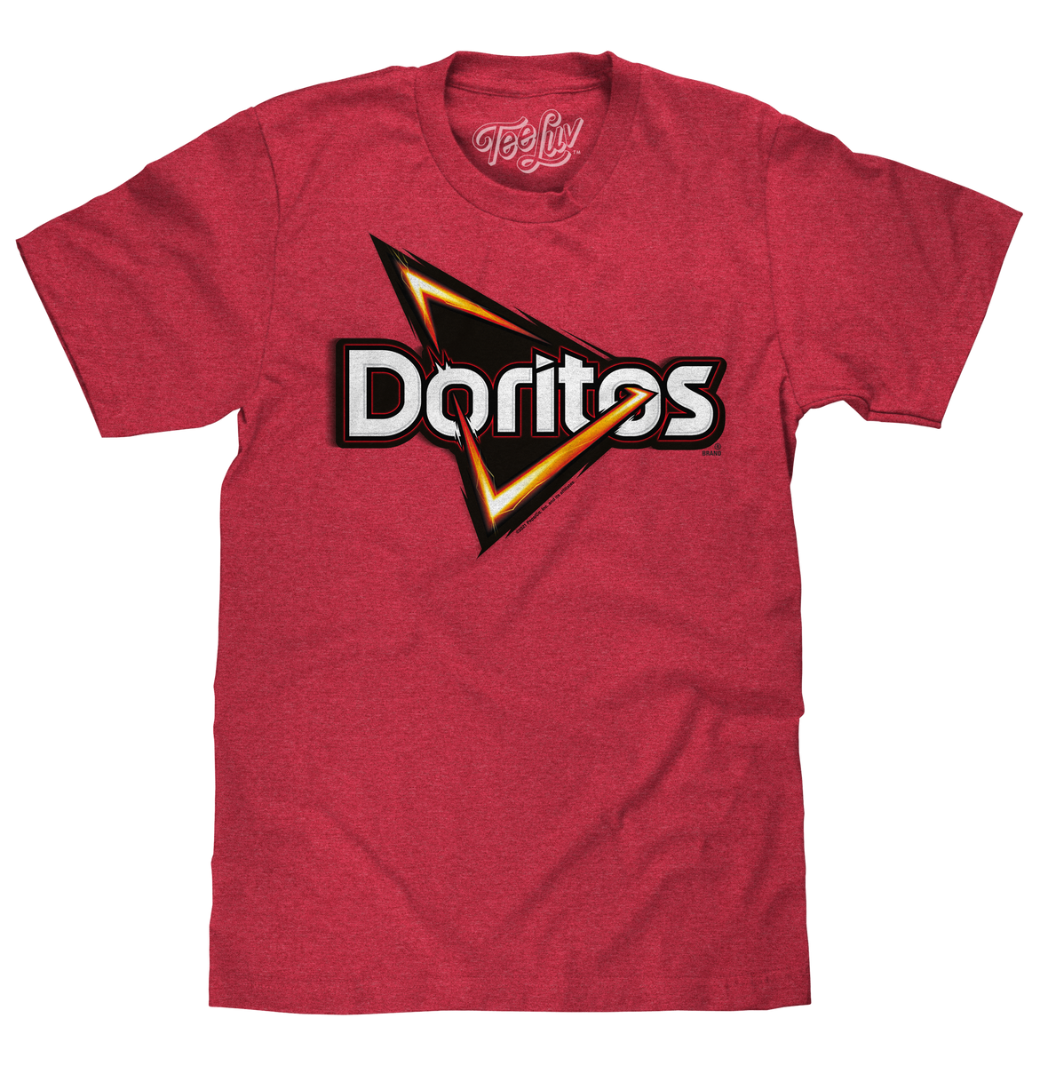 Doritos Logo T-Shirt - Red – Tee Luv