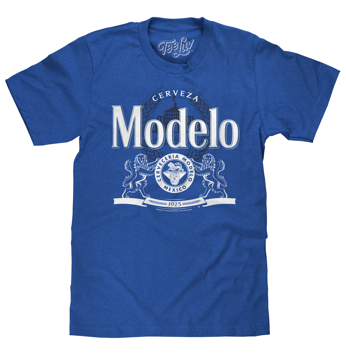 Cerveza Modelo Beer T-Shirt - Royal Blue – Tee Luv