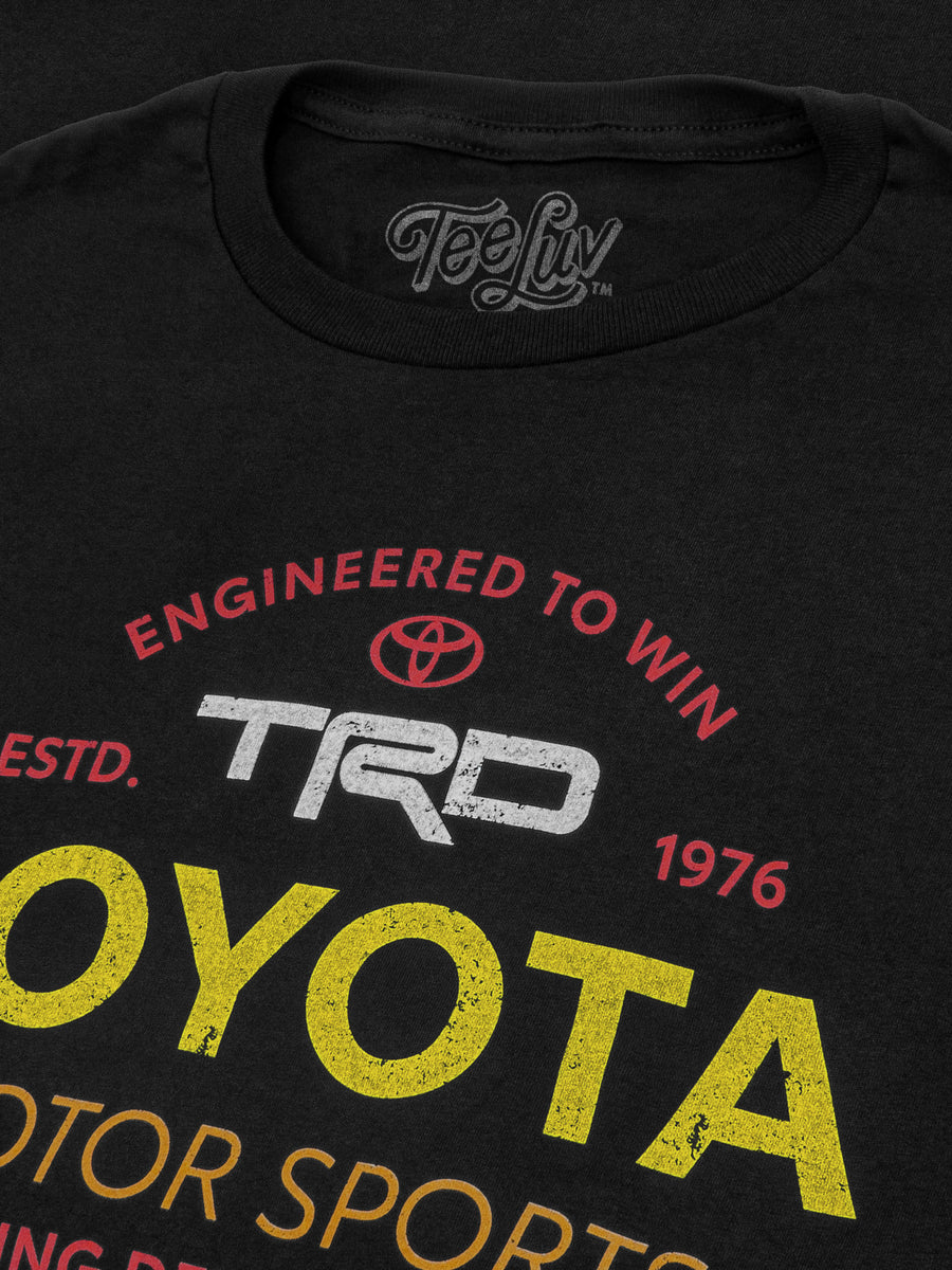 Toyota TRD Motor Sports Racing Development T-Shirt - Black – Tee Luv